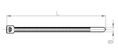 Kabelbinder Standard, 0,00